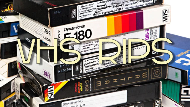 VHS Rips (lost comedy archive) – couchtripper